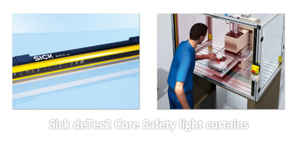 Sick deTec2 Core Safety Light Curtains - DBI Control