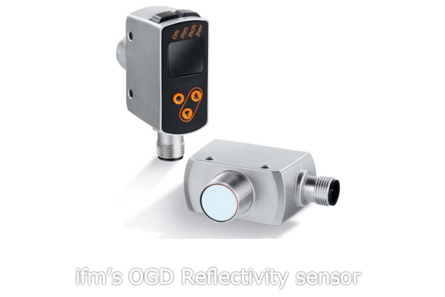 ifm's OGD Reflectivity sensor - DBI Control